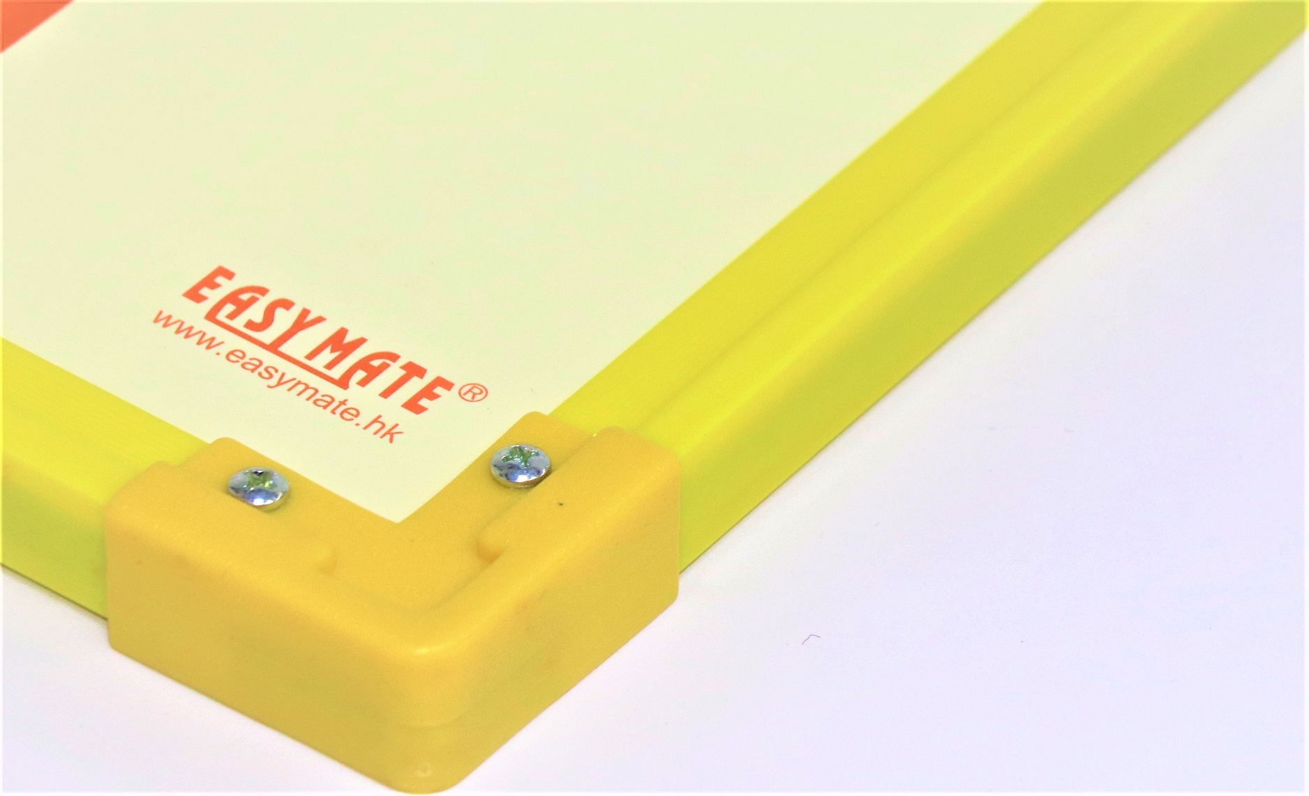 膠框磁性白板-30x45cm-黃色